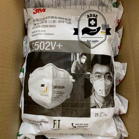 3M 9502V+ mask – ADAE Dental Online Store
