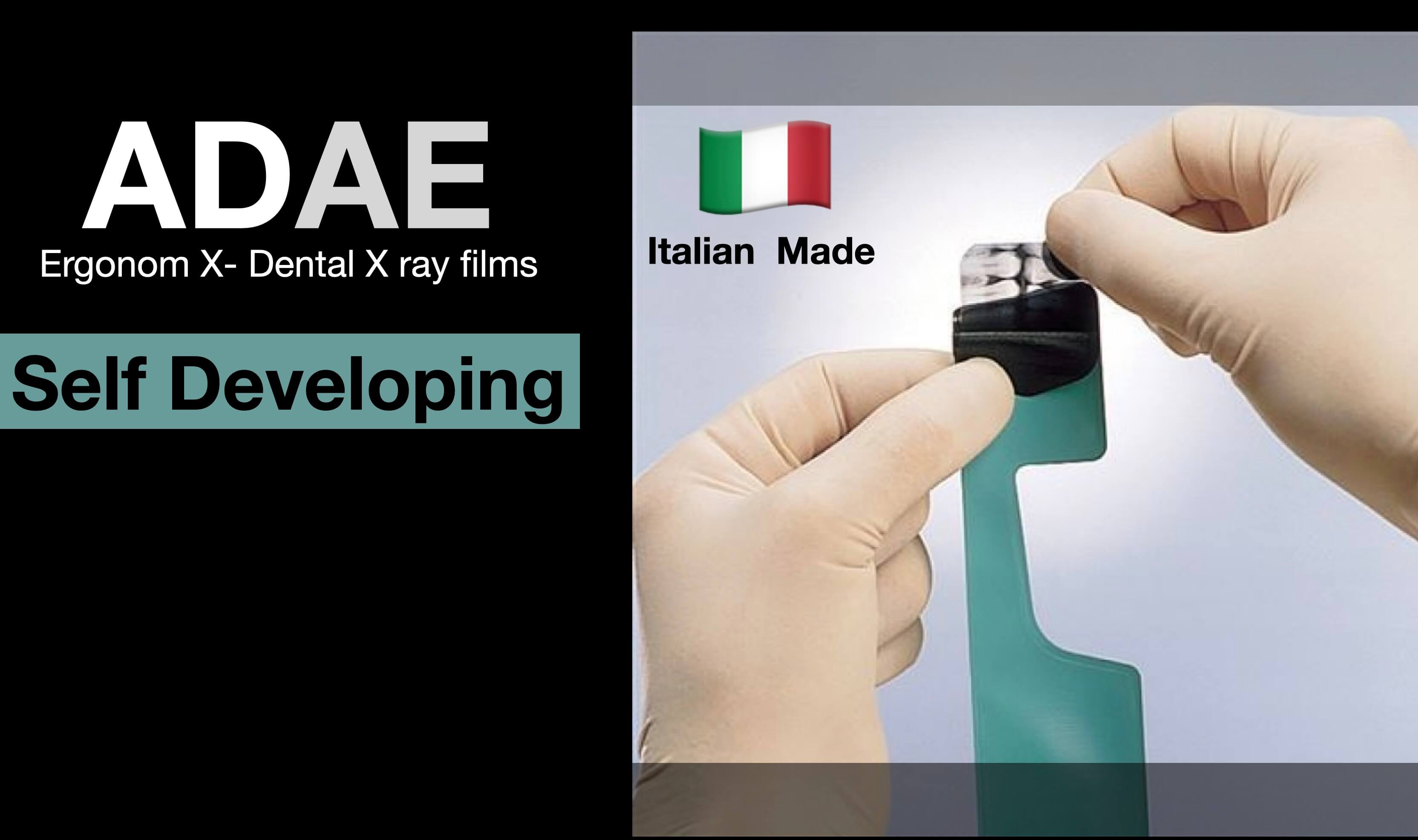 ERGONOM-X Self developing dental X-ray films -Made in Italy – ADAE ...